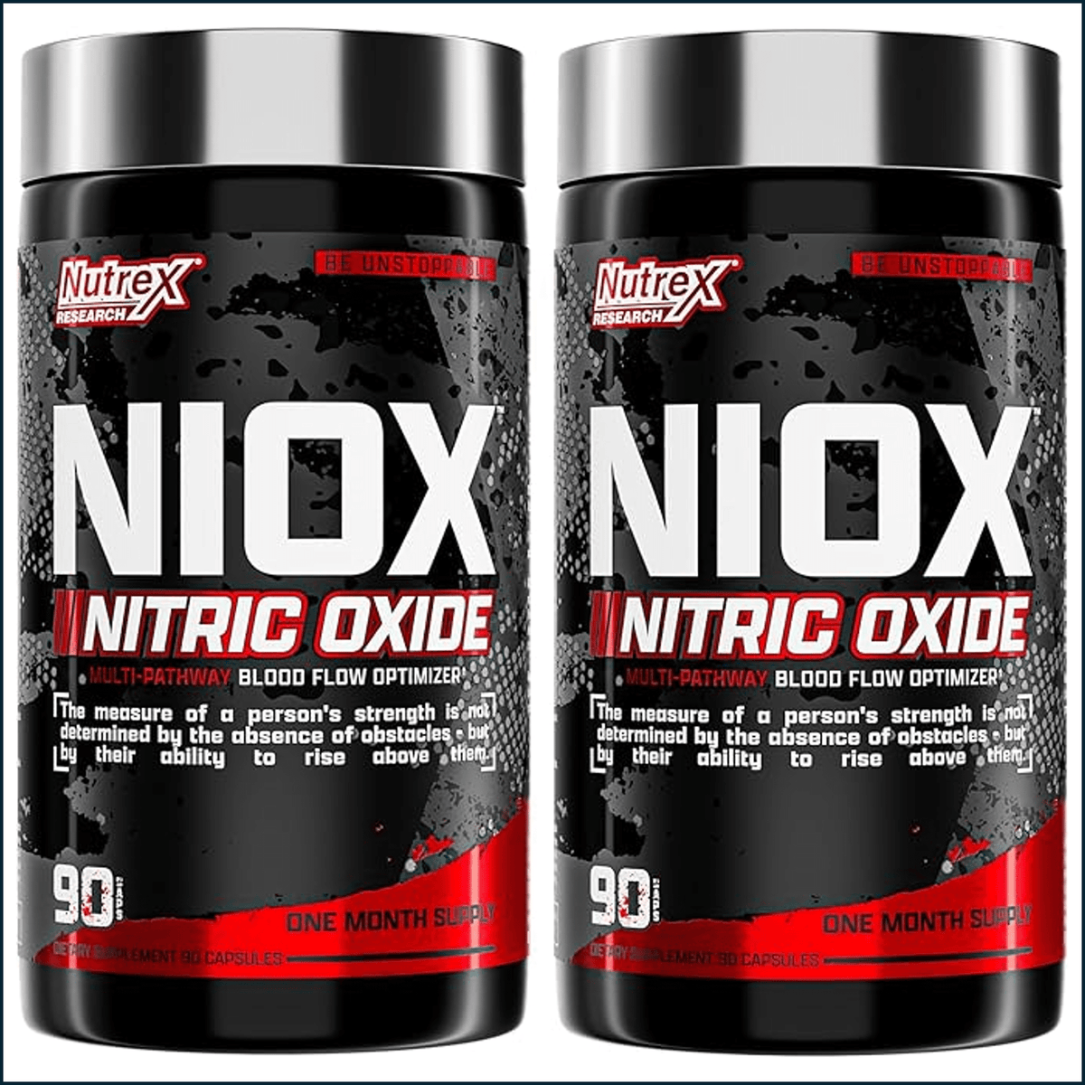 Nutrex Niox Nitric Oxide Muscle Pump, Vascularity & Endurance ...
