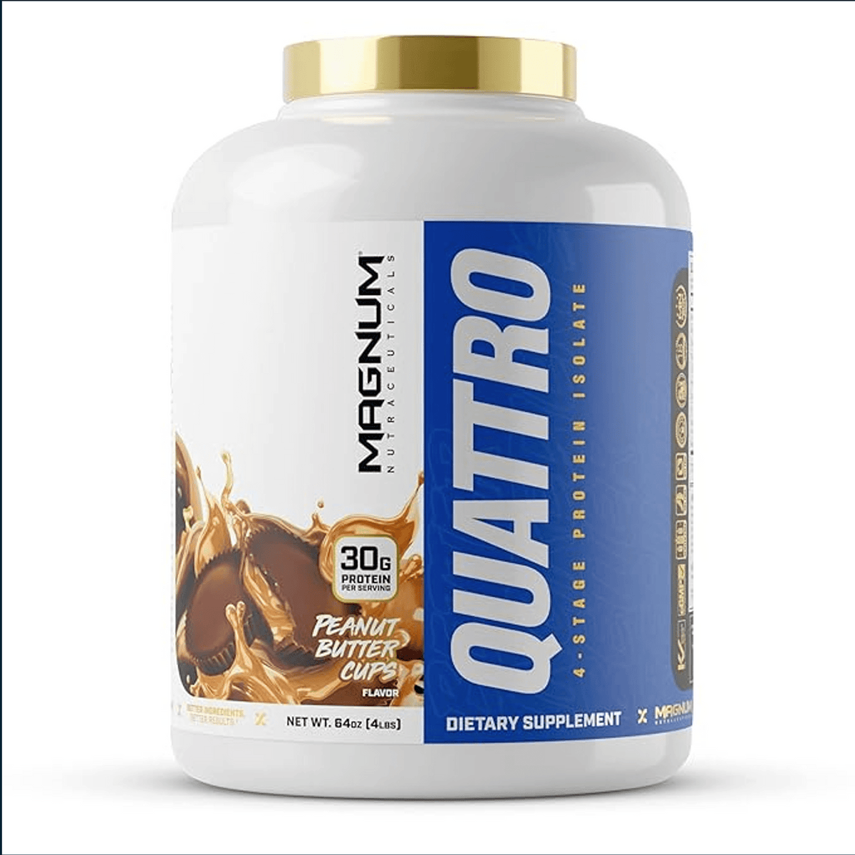 Magnum Nutraceuticals Quattro 4 Stage Protein Isolate ...