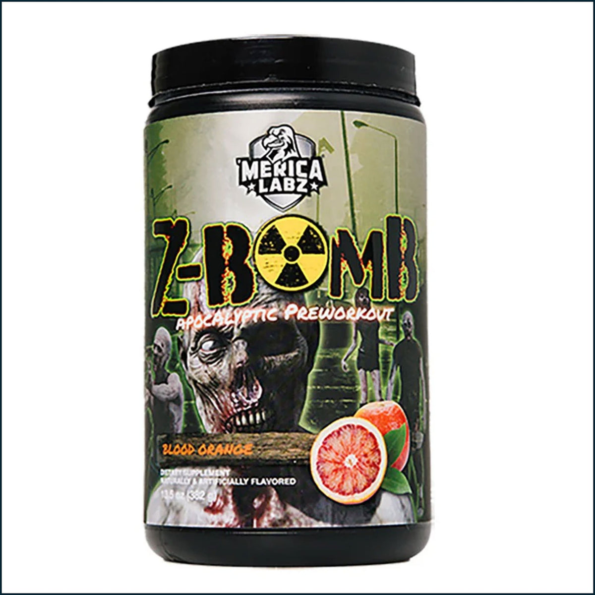 Merica Labz Z-Bomb Apocalyptic Pre-Workout | Extreme Energy ...